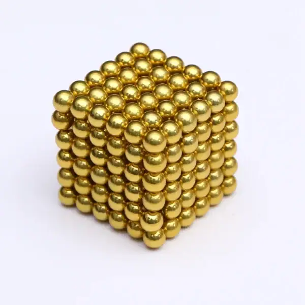 Cube Aimant 216 Billes Magnétiques (5mm)